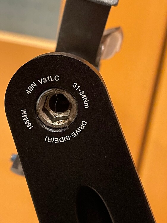 Kurbellaenge RE750 L/XL - ROTWILD R.E750 - ROTWILD Rider Community